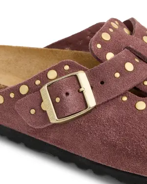 BIRKENSTOCK Boston Rivet Clogs - Pepper