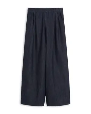 Max Mara Wide Leg Denim Pants