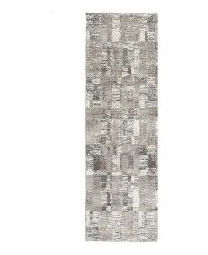 MINK HOME Gemini Hemisphere Runner Area Rug, 2'3x7'7 - Gray