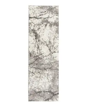 MINK HOME Gemini Equinox Area Rug, 2'3x7'7 - Gray