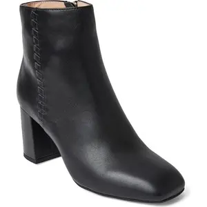 Jack Rogers Augustine Leather Booties - Black