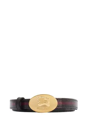 Burberry Textured Belts For Women