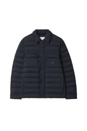 Burberry Nylon Padded Overshirt - Navy