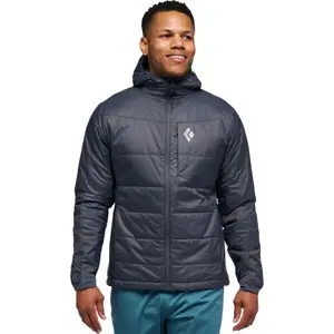 BLACK DIAMOND Solution Hooded Jacket - Charcoal