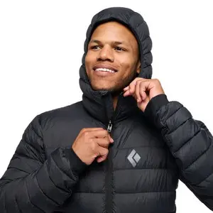 BLACK DIAMOND Access Down Hooded Jacket - Black