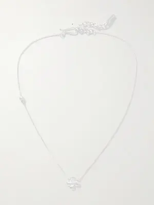 Completedworks Plated Pearl Floral Necklace
