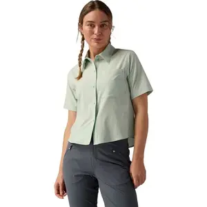 BACKCOUNTRY Slickrock Short-sleeve Button-up Jersey - Silt Green
