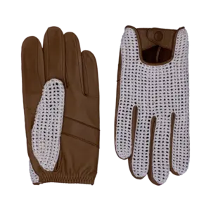 AGNELLE Steve Driving Glove - Toscana