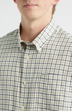 Barbour Preston Regular Fit Tattersall Button-down Shirt