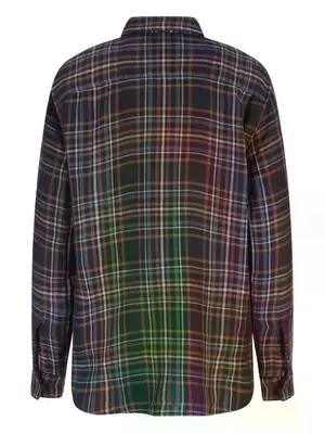 Saint Laurent Tie-fastening Checked Shirt