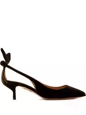 Aquazzura Kitten Heel Pumps