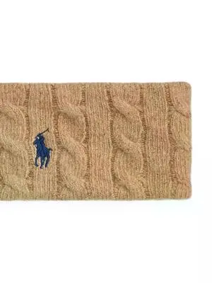 Polo Ralph Lauren Cable-knit Headband - Neutrals
