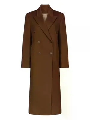 Loulou De Saison Peak Lapel Double-breasted Coat