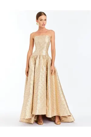 Nereida Dropwaist Gown 14 / Golden Tile