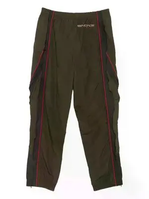 Martine Rose Layered Panel Track Pants - Green