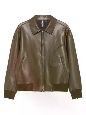 Norma Kamali Zip-front Bomber Jacket