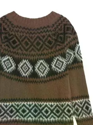 ERMANNO FIRENZE Geometric-pattern Sweater