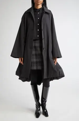 Proenza Schouler Verretta Coated Cotton Trench Coat