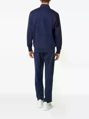 BILLIONAIRE Jacquard Zip-up Sweatshirt