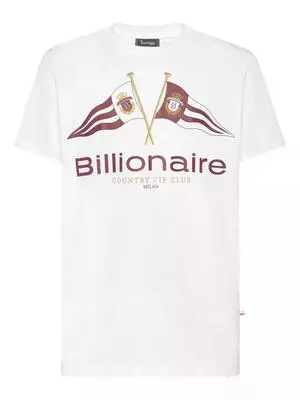 BILLIONAIRE Flags Round-neck T-shirt