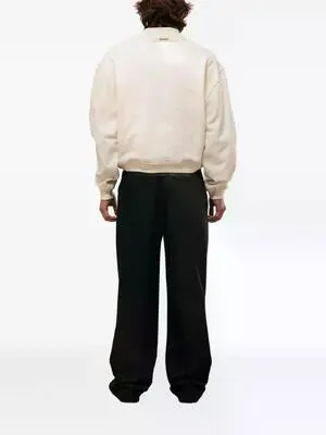 ROUGH. Floral-print Crew-neck Sweatshirt