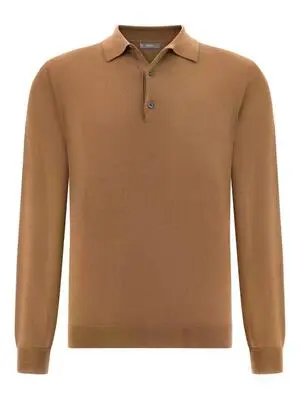 Boggi Milano Wool Polo Sweater