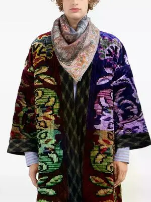 PIERRE-LOUIS MASCIA Geometric-pattern Scarf