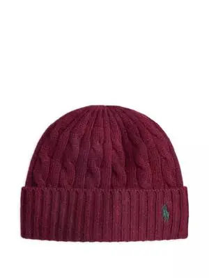 Polo Ralph Lauren Cable-knit Beanie - Red