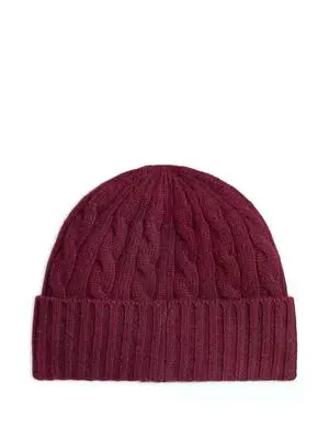 Polo Ralph Lauren Cable-knit Beanie - Red