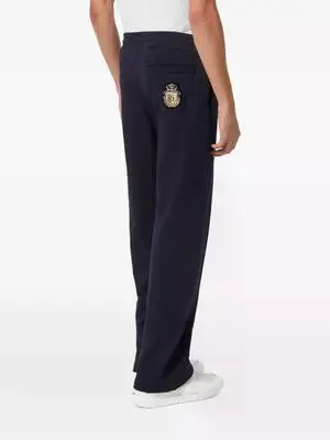 BILLIONAIRE Embroidered-logo Track Pants - Blue