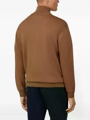 Boggi Milano Half-zip Long Sleeve Sweater