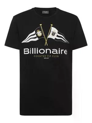 BILLIONAIRE Flags Round-neck T-shirt