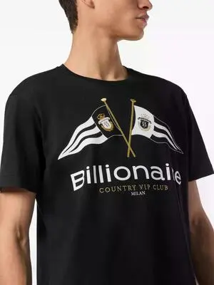 BILLIONAIRE Flags Round-neck T-shirt