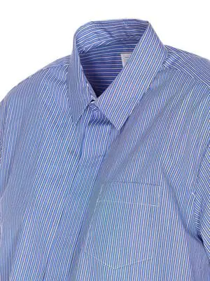 Sacai Striped Ruffled Shirt