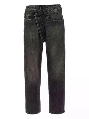 R13 Contrast Stitching Jeans For Women