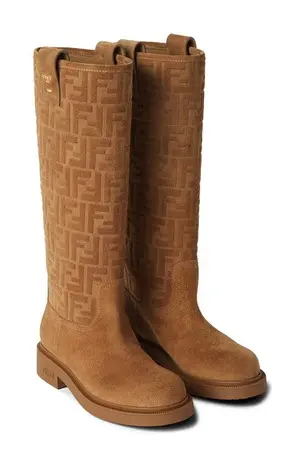 Fendi Filo Knee High Boots