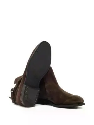 Church's Buckle-strap Suede Boots
