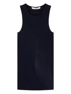 Tibi Racer-back Tank Top