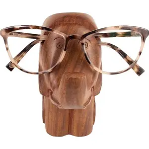 MATR BOOMIE Elephant Eyeglass Holder Stand - Brown
