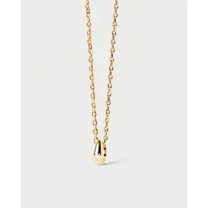 PDPAOLA Serena Pendant Necklace - Brass