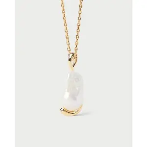 PDPAOLA La Perla Pendant Necklace - Brass