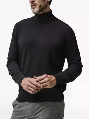 GIUUNO Turtleneck Long-sleeve Sweater