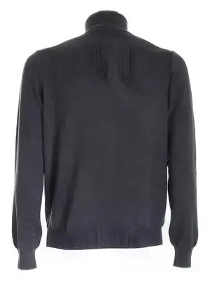 GIUUNO High-neck Zip-up Cardigan