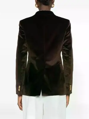 Tagliatore Double-breasted Velvet Blazer