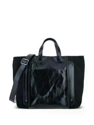 VISONA` Leather Tote Bag