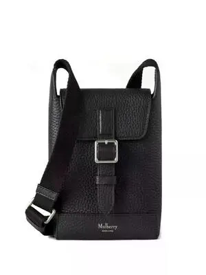 Mulberry Chiltern Leather Phone Pouch - Black