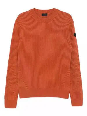 Moncler Ribbed Crew-neck Sweater