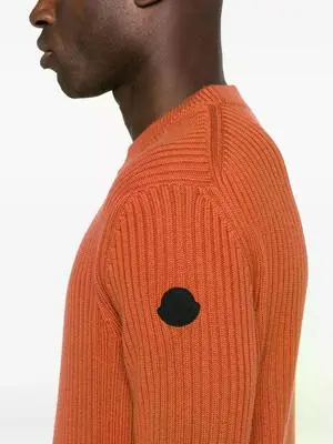 Moncler Ribbed Crew-neck Sweater