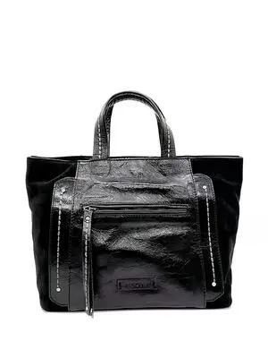 VISONA` Patent Leather Tote Bag