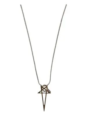 Rick Owens Pentagram Charm Necklace